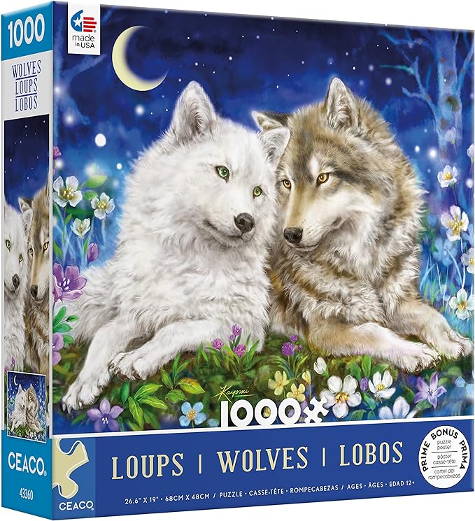 Ceaco - Loups - Kayomi Haraie 1000pcs – Puzzle Go!